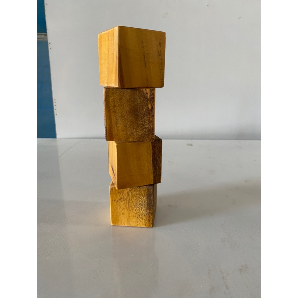 Gỗ Vuông Kê Chân Thiết Bị Điện màu TEAK 5x5x5cm | Shopee Việt Nam