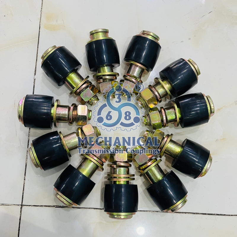 Bộ 1 cao su + 1 bu lông đai ốc khớp nối FCL, FCL1, FCL2, FCL3, FCL4 ...