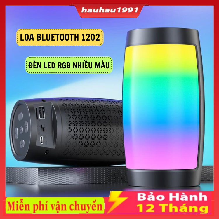 LOA BLUETOOTH ZQS1202 / A005 ĐÈN LED NHÁY THEO NHẠC , BẢO HÀNH 12 THÁNG | Shopee Việt Nam
