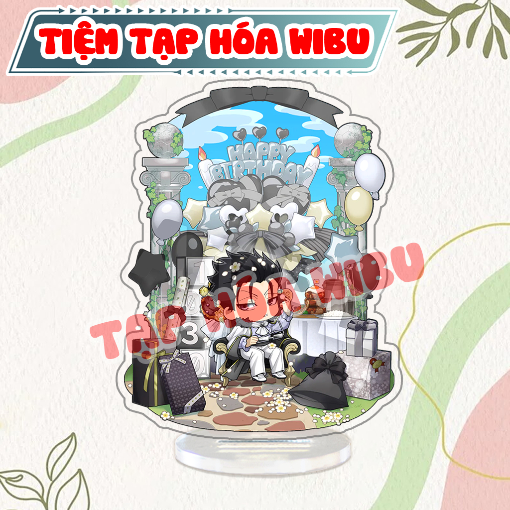 Mô hình Tượng Standee Acrylic Blue Lock Happy Birthday Rin Jingo Sae ...