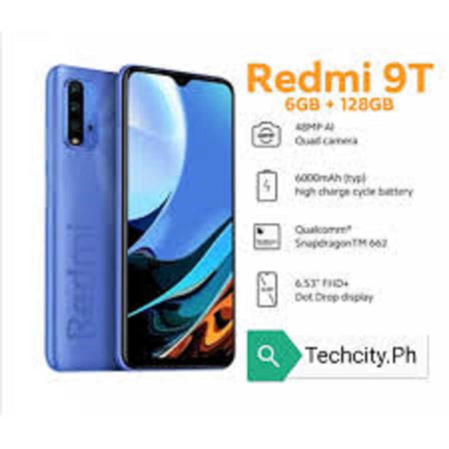 điện thoại Xiaomi Redmi 9T 2sim ram 4G/64G, Cấu hình mạnh, cày game ...