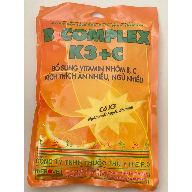 B complex K3+C 1kg bổ sung vitamin,ăn nhiều ngủ nhiều | Shopee Việt Nam