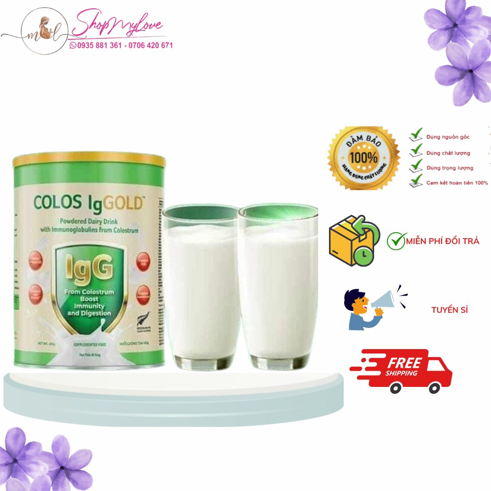Sũa Non 24H COLOS IG GOLD 450G Nâng Cao Hệ Miễn Dịch, Tiêu Hóa Tốt ...
