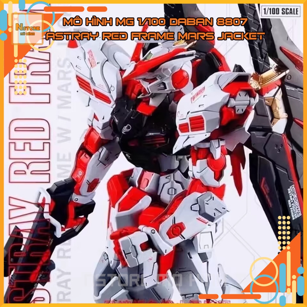 Mô Hình Daban MG 1/100 ASTRAY RED FRAME MARS JACKET 8807 Đồ Chơi Lắp ...