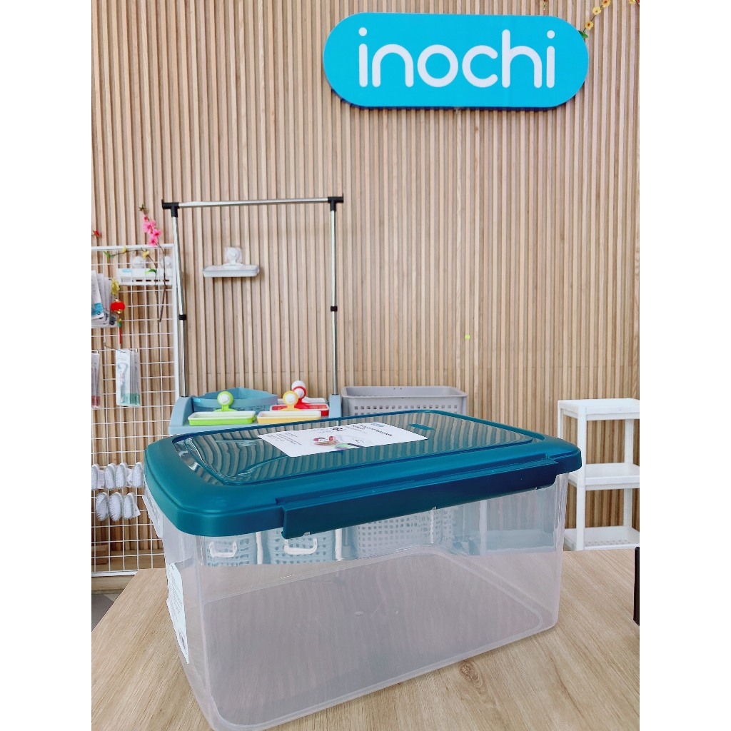 Thùng nhựa, hộp nhựa trong suốt cao cấp đựng thực phẩm Inochi 10L-18L ...