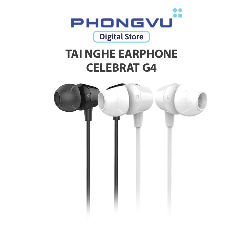 Tai nghe Earphone Celebrat G4 - Bảo hành 12 tháng | Shopee Việt Nam