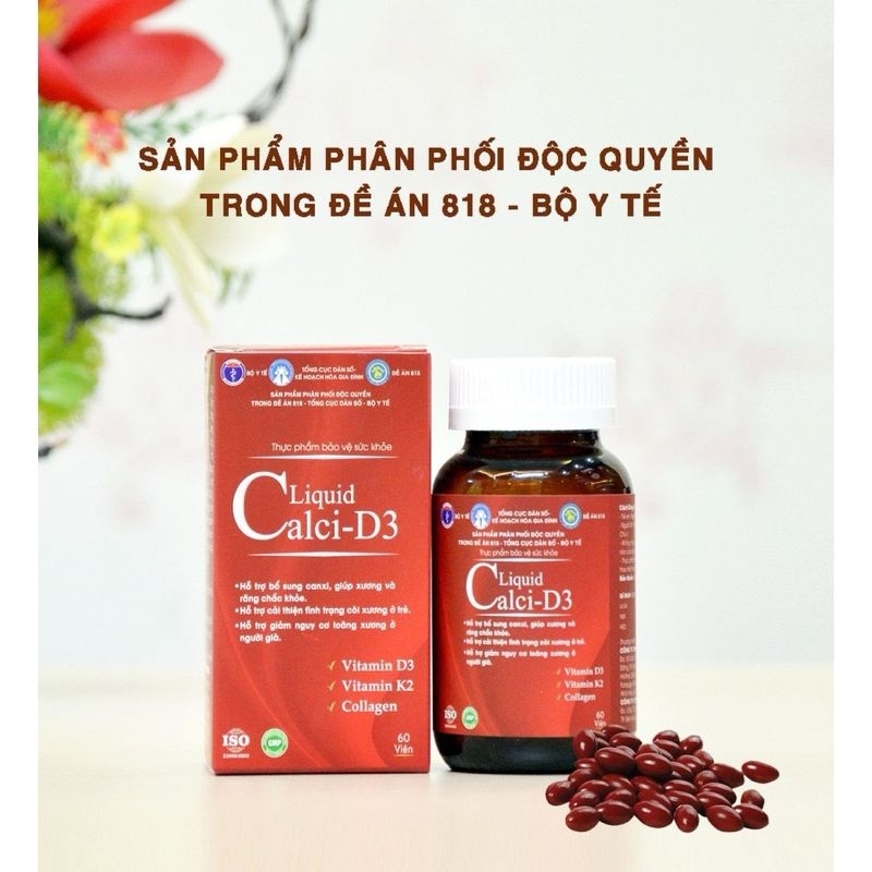 Canxi Liquid Calci – D3 - Sản phẩm Đề án 818 Bộ Y tế | Shopee Việt Nam
