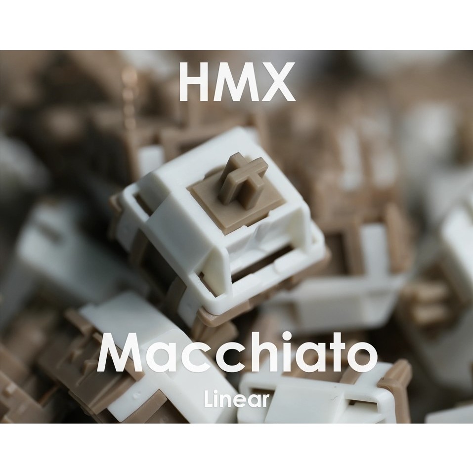 Switch HMX Macchiato | 5 Pin | Linear | 50g | Pre Lube | DTG Hi-Tech ...