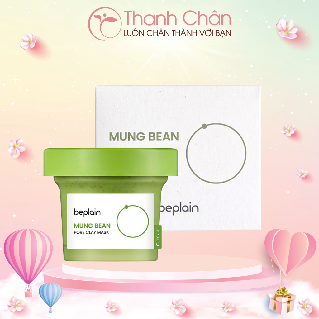 Mặt nạ đất sét Beplain Mung Bean Pore Clay Mask 120ml | Shopee Việt Nam