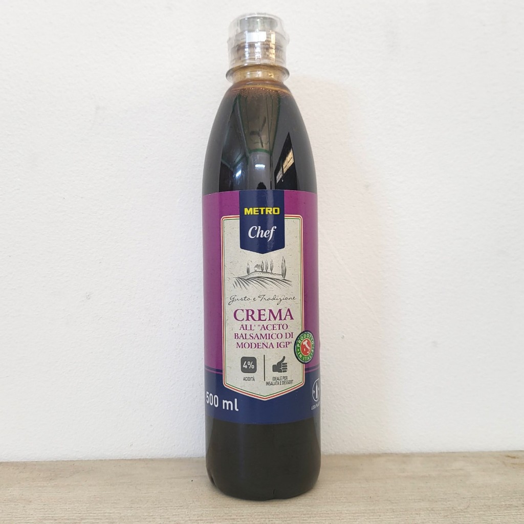 METRO CHEF (CHAI LỚN 500ml) SỐT KEM GIẤM MODENA Ý Cream Balsamic ...