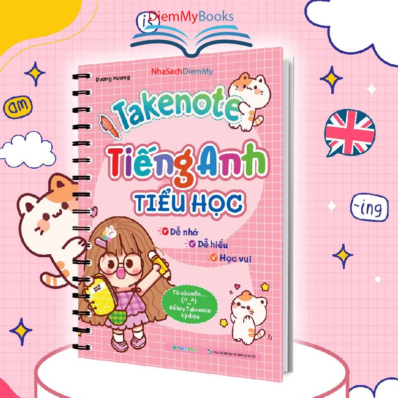 Sách- Sổ Tay Take Note Cute - Sổ Tay Takenote Tiếng Anh Tiểu Học Với 16 ...