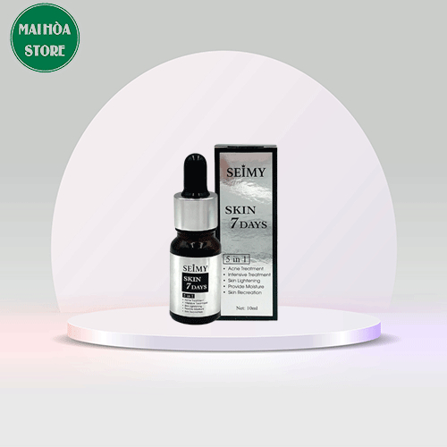 Serum giảm mụn thâm rỗ Seimy mẫu mới - Skin 7 Days - Công dụng 5 trong ...