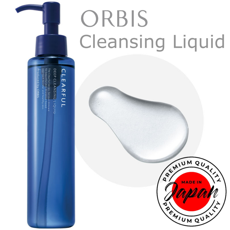 Nước tẩy trang Orbis Japanese Clear Full Deep Cleansing Liquid 150mL/ refill 150mL không dị ứng ...