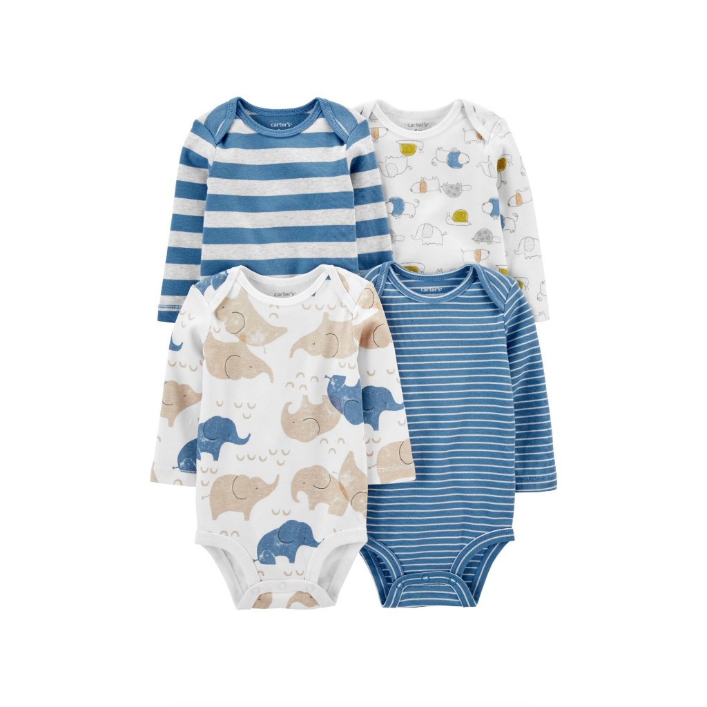 [Chọn mẫu-9m] Body chip dài tay hàng xuất dư cho bé trai bé gái ...