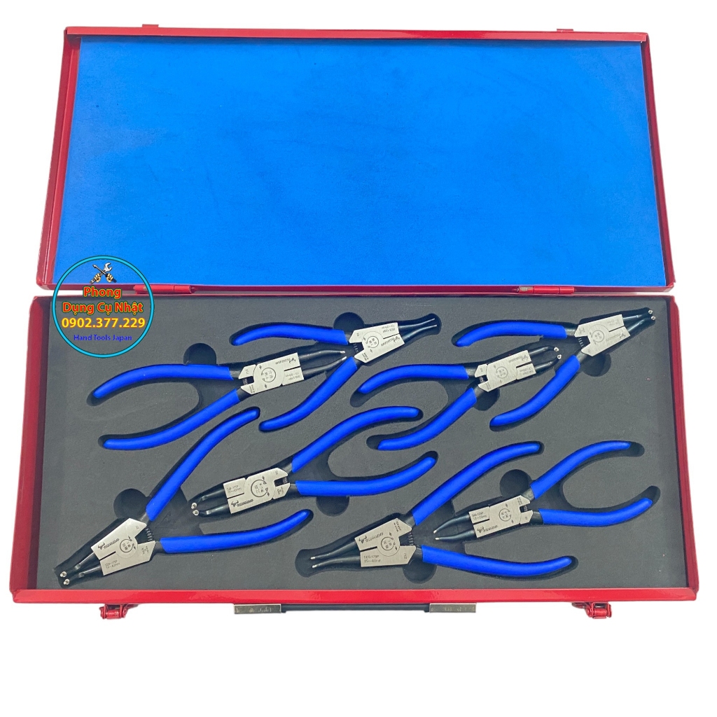 Bộ 8 cây kìm phe HKT-08KP Tsunoda King TTC Nhật Bản CHÍNH HÃNG | Shopee Việt Nam