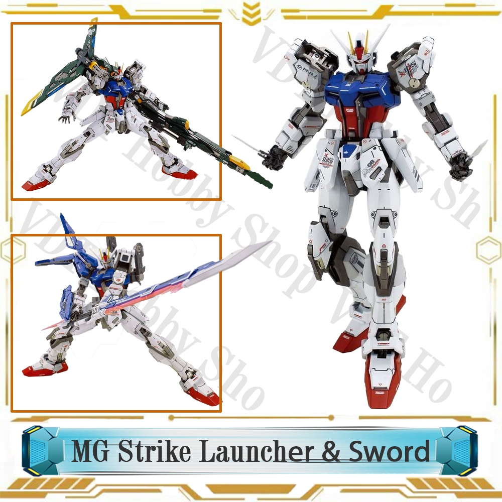 Mô hình lắp ráp MG Launcher Strike & Sword Strike | Shopee Việt Nam