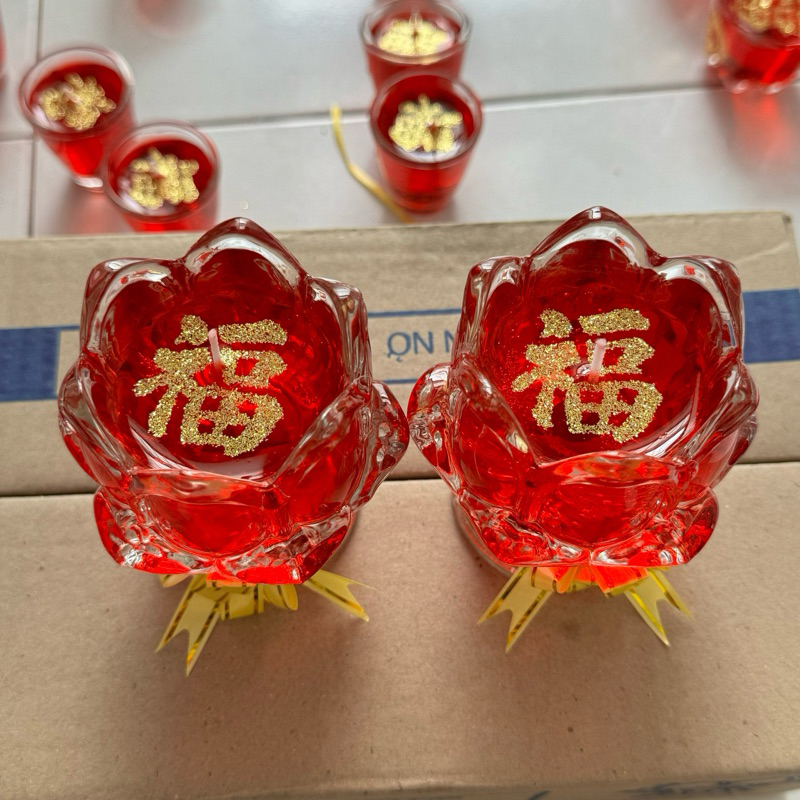 đèn cầy ly sen nở | Shopee Việt Nam