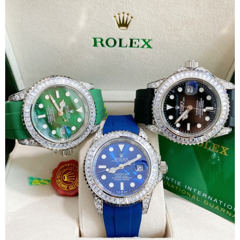 Đồng hồ nam Rolex Submarinner 41mm máy cơ Miyota nhật, khung thép 904l ...