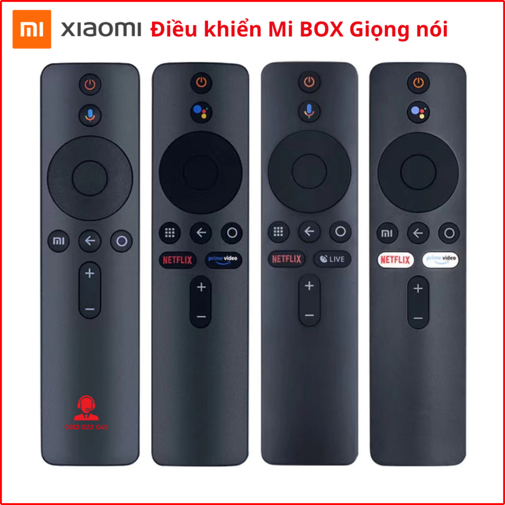 Điều khiển Xiaomi BOX TV Giọng nói - Remote TV Xiaomi Mi BOX Giọng nói ...