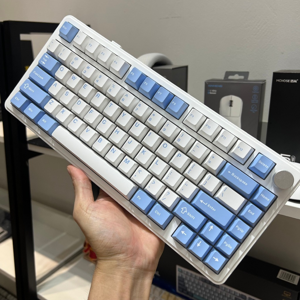 Bàn phím cơ Xinmeng M75 Pro mạch xuôi - Hỗ trợ hotswap - LED RGB nhiều chế độ - 3 mode kết nối ...