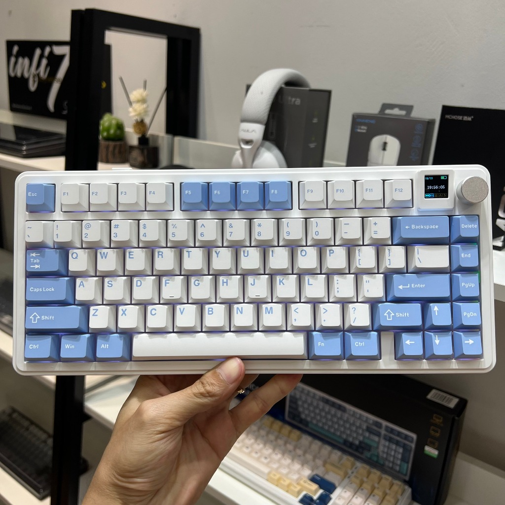 Bàn phím cơ Xinmeng M75 Pro mạch xuôi - Hỗ trợ hotswap - LED RGB nhiều ...