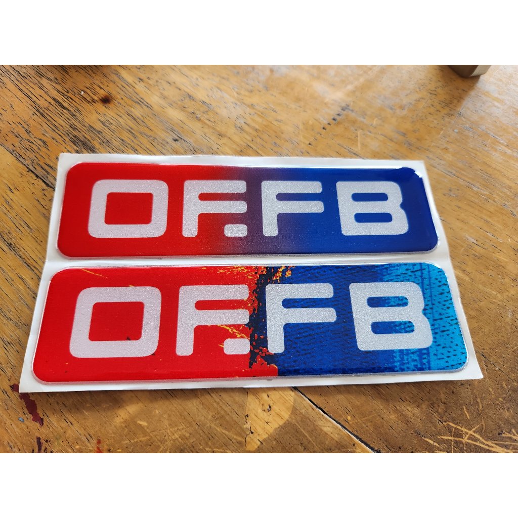 Logo OFFB, Decar Logo Dán Xe chữ OFFB - L01 | Shopee Việt Nam