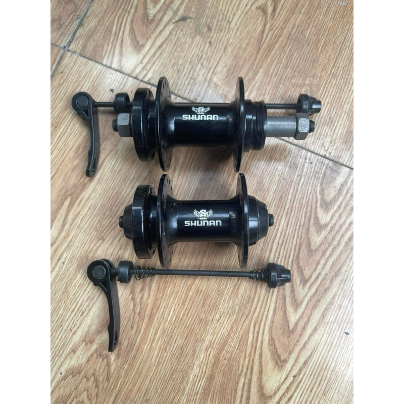 Đùm Moay-Ơ HUb nhôm bạc đạn cao cấp phanh đĩa, líp vặn 32/36 lỗ thương ...