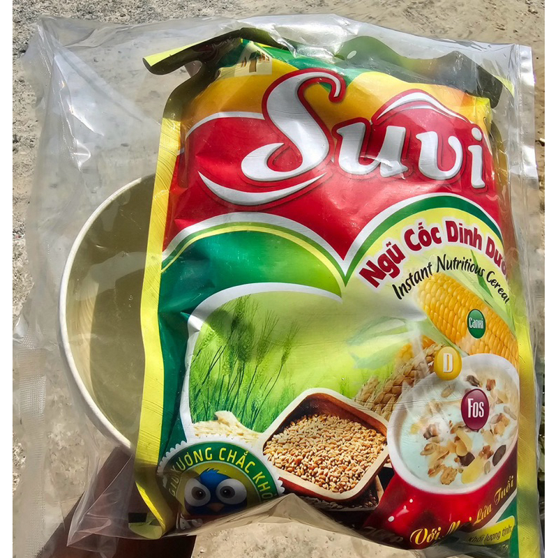 [Tặng tô] Ngũ cốc dinh dưỡng Suvi Food bịt 20 gói 25g | Shopee Việt Nam