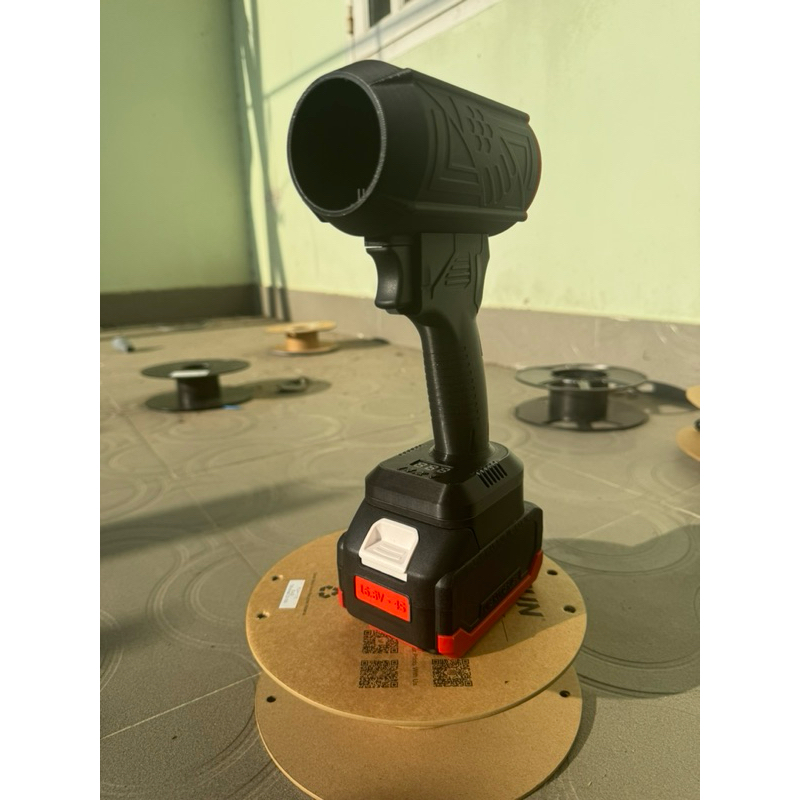 Quạt phản lực D50 - Lực thổi lên tới 1kg chân pin phổ thông 4s - 5s | Shopee Việt Nam