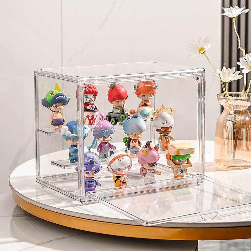 Tủ, Hộp Trưng Bày Trong Suốt 3 Tầng Bảo Quản Mô Hình Blindbox, Sonny ...