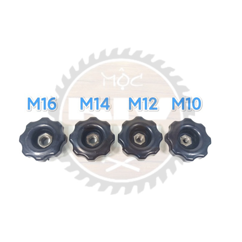 Núm vặn nhựa lỗ ren M10, M12, M14, M16 (set 2cái) | Shopee Việt Nam