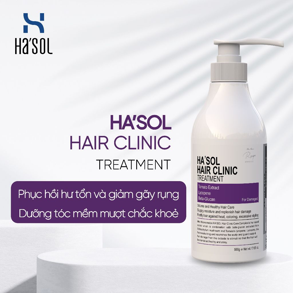 Kem Ủ Tóc Hasol Hair Clinic Treatment Phục Hồi Hư Tổn Và Giảm Gãy Rụng ...