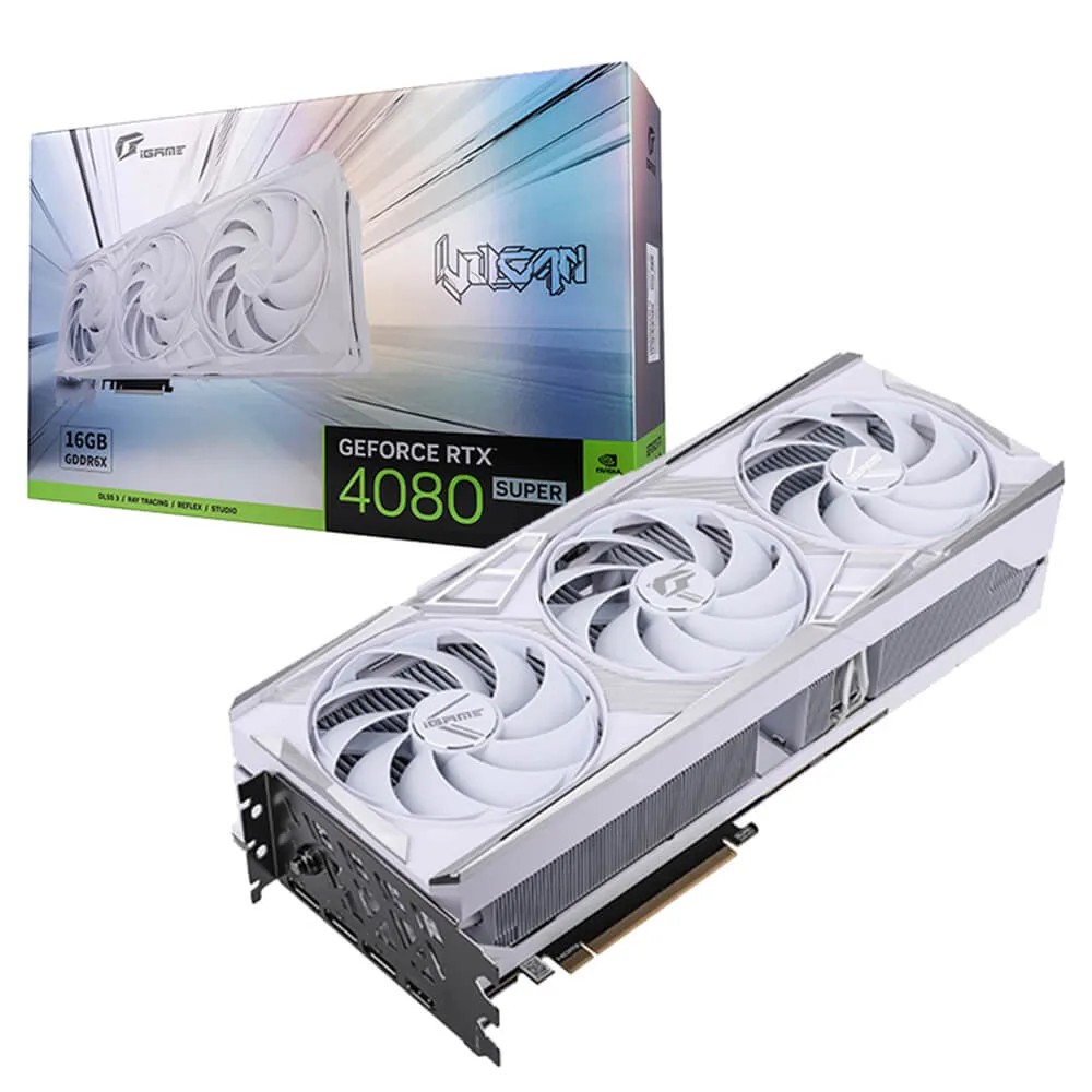 CARD MÀN HÌNH COLORFUL IGAME GEFORCE RTX 4080 SUPER VULCAN W OC 16GB-V ...