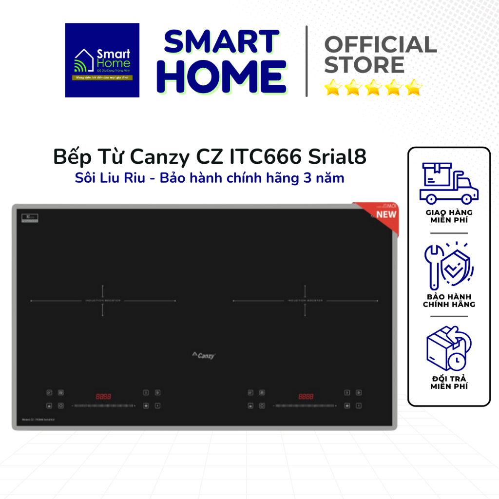 BẾP TỪ CANZY CZ IC99PLUS Bếp từ đôi Canzy IC99 Plus chính hãng, Công ...
