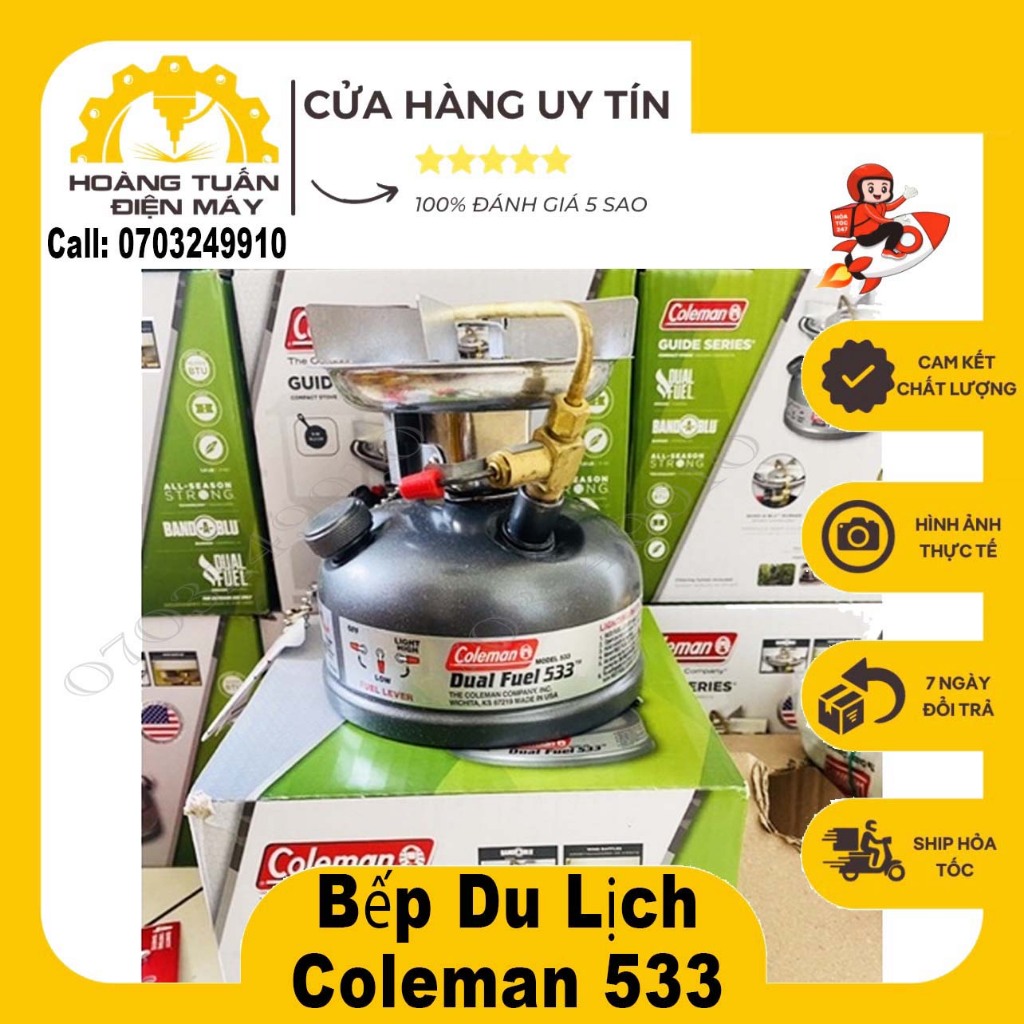 Bếp Du Lịch Coleman 533-Hoàng Tuấn Điện Máy | Shopee Việt Nam