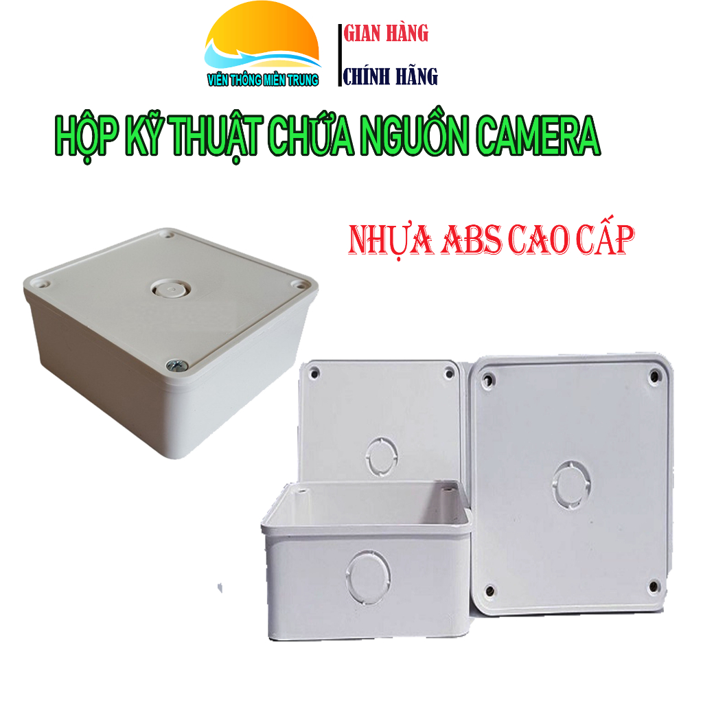 Hộp Kỹ Thuật Camera - Hộp Kỹ Thuật Điện - hộp nhựa ABS cấp | Shopee ...