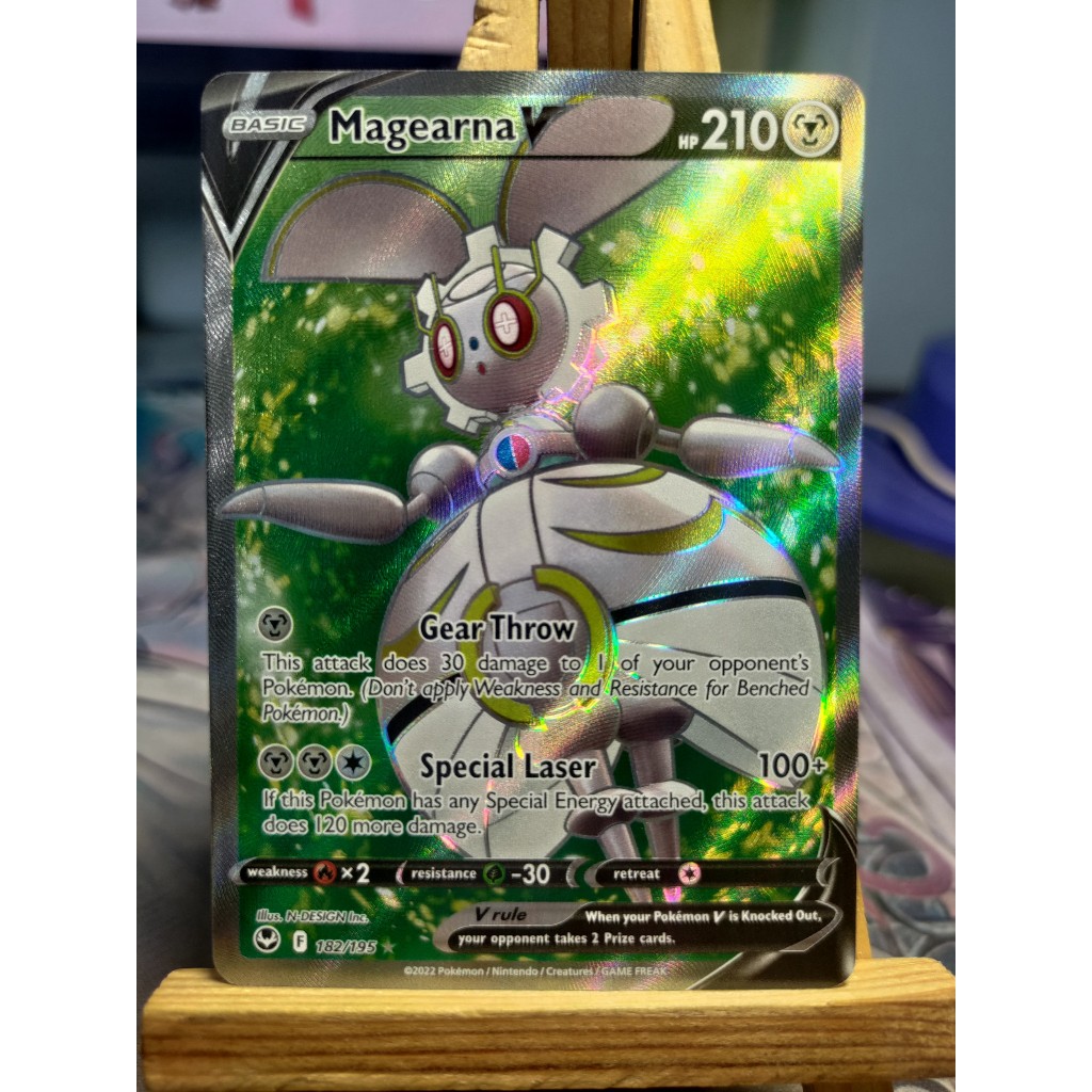 [KW2 Pokemon] [EN] Thẻ Pokemon Magearna V - 182/195 - Full Art Ultra ...