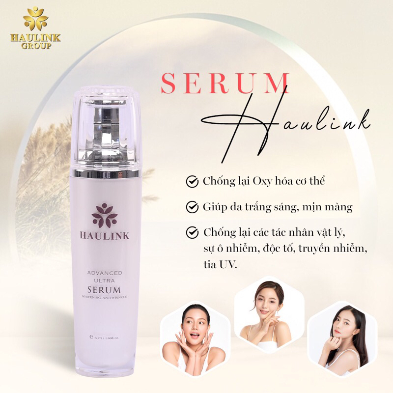 [thanh lý date 7/2025] SERUM - DƯỠNG CHẤT HAULINK GIÚP LÀM MỜ SẮC TỐ ...