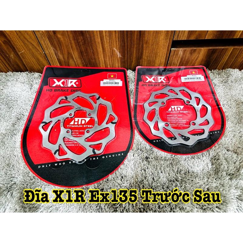 Đĩa X1R Trước Sau Dành Cho Ex135 Chính Hãng X1R >>>> | Shopee Việt Nam