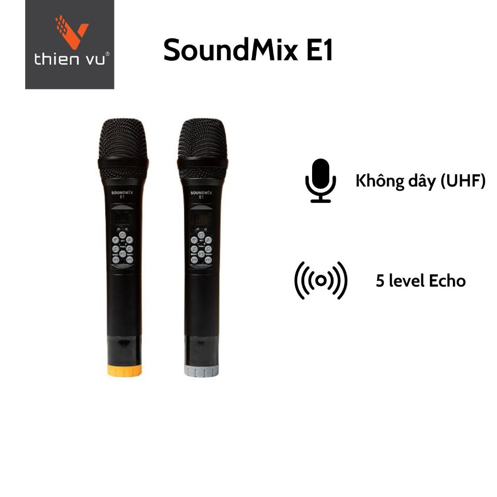 Micro Không Dây Echo SoundMix E1 | Shopee Việt Nam