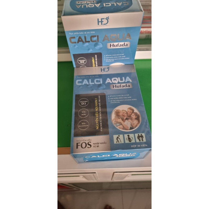 CALCI AQUA-HUFADA ( calcium từ tảo biển)- VITAMIN B3-SỮA NON-KẼM ...