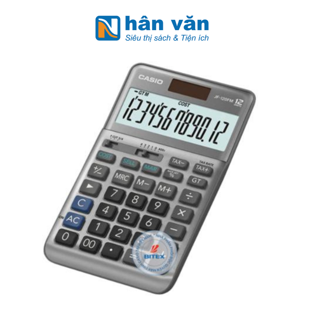 Máy Tính Casio JF - 120FM | Shopee Việt Nam