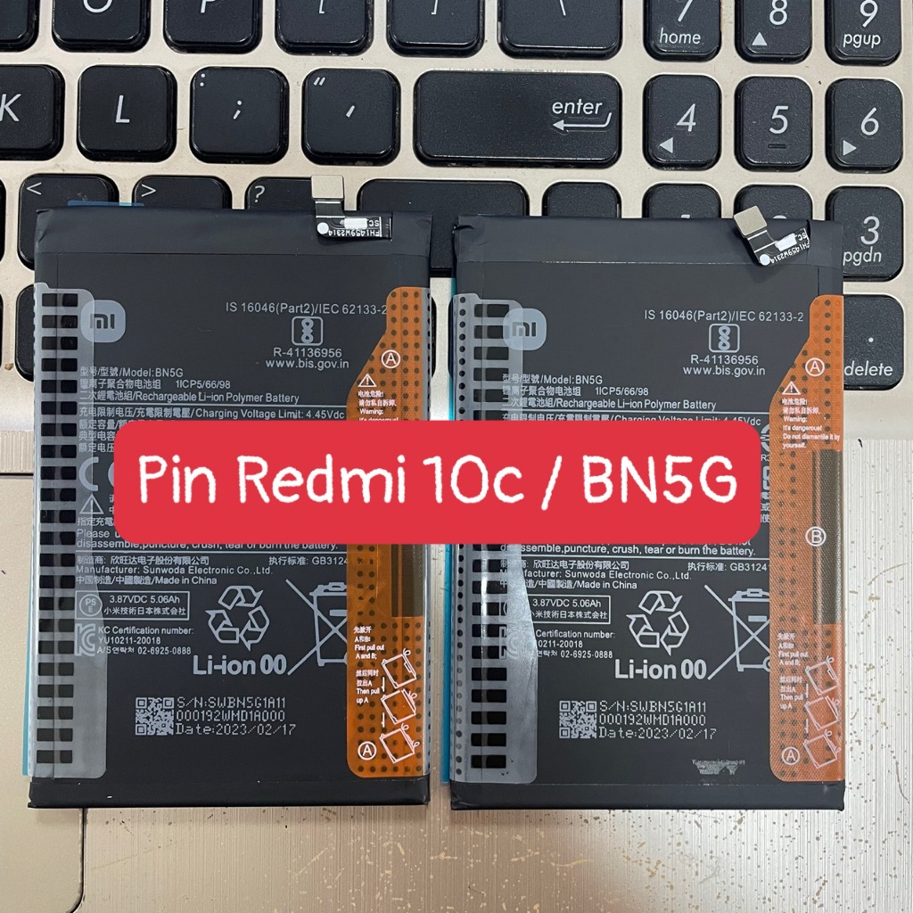 Pin Xiaomi Redmi 10c / BN5G / Dung Lượng 5000mAh Hàng Zin Nhập Khẩu Bảo ...