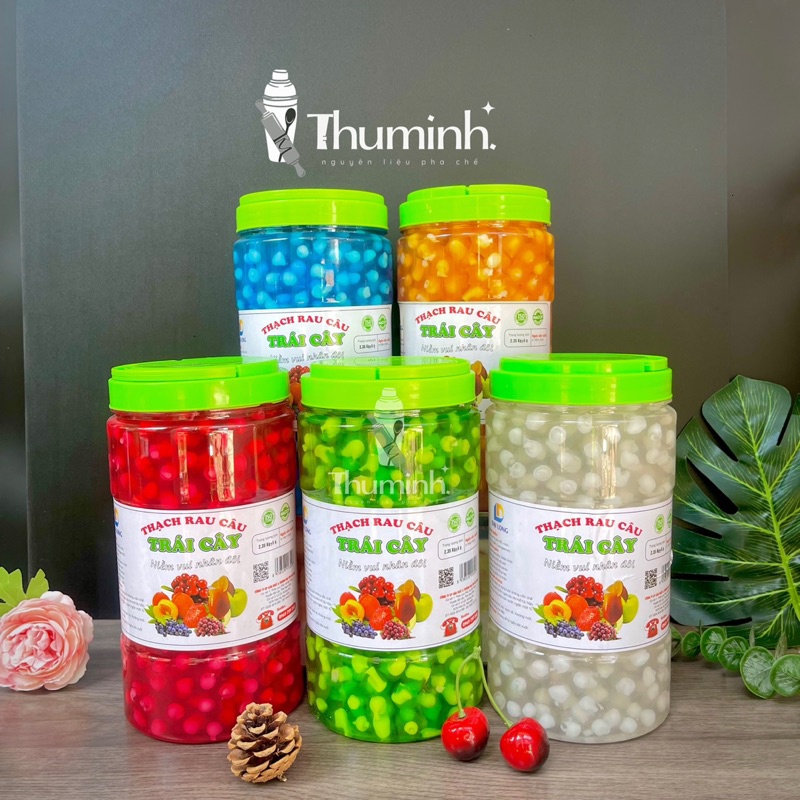 Thạch Rau Câu 3D Trái Cây Đại Long 2.5kg | Shopee Việt Nam