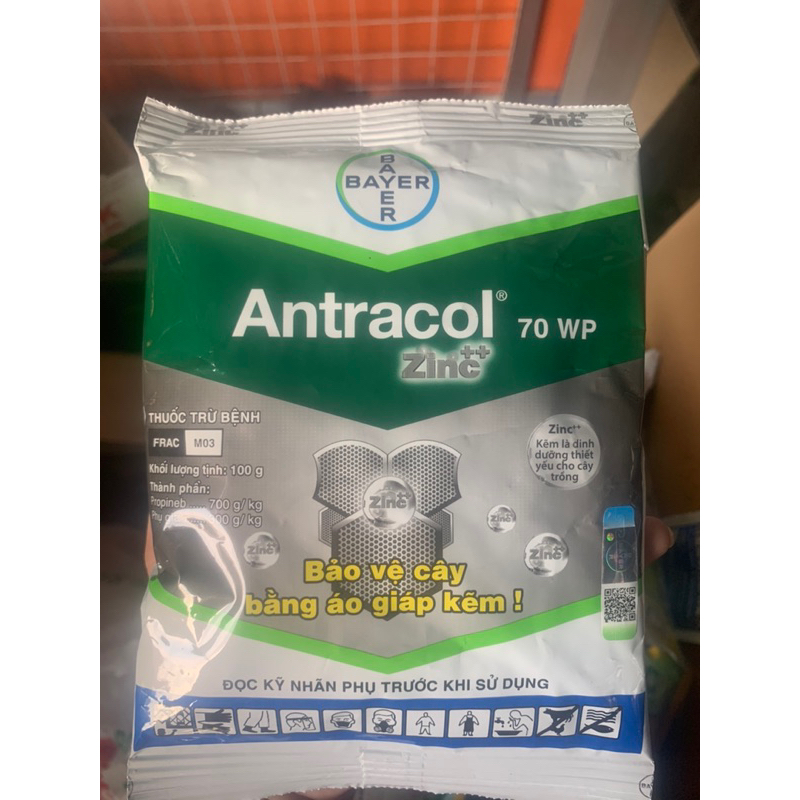 Antracol 70wp thuốc trừ bệnh có chứa kẽm zinc (100g) | Shopee Việt Nam
