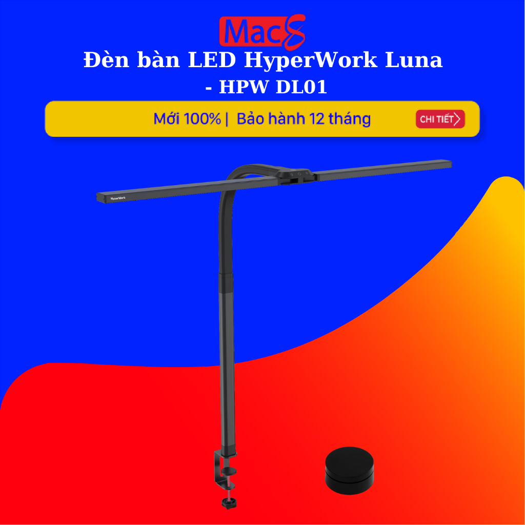 Đèn bàn LED HyperWork Luna - HPW DL01 | Shopee Việt Nam