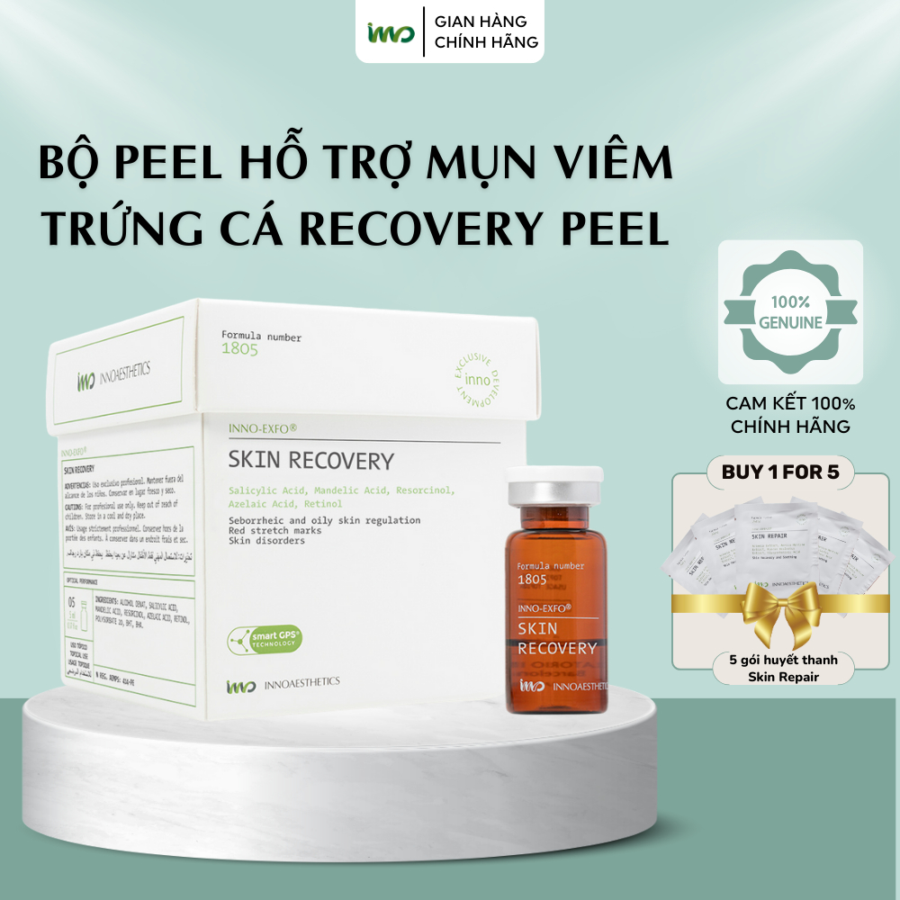 [TẶNG KEM DƯỠNG-HÀNG CHÍNH HÃNG] Peel hỗ trợ mụn viêm trứng cá Recovery ...