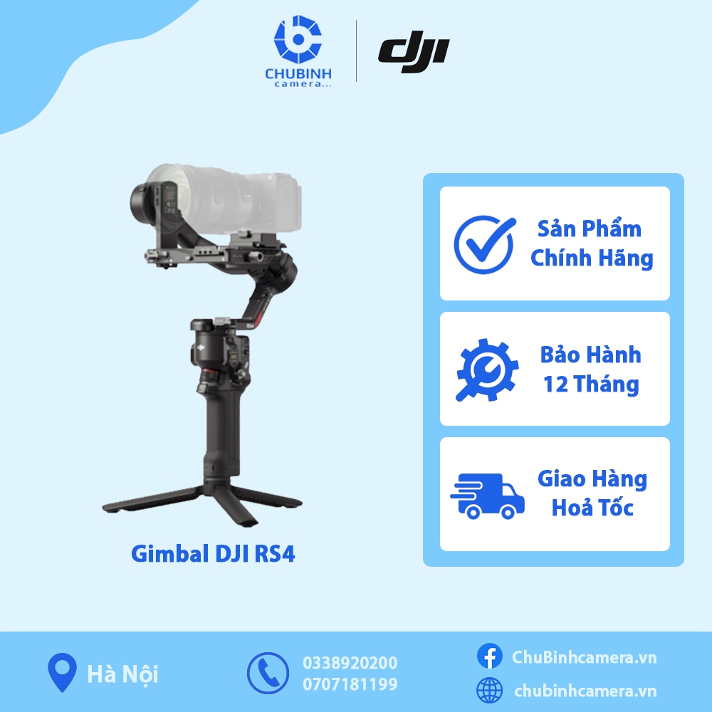 Gimbal Chống Rung Máy Ảnh DJI RS4 | Chính Hãng | Shopee Việt Nam