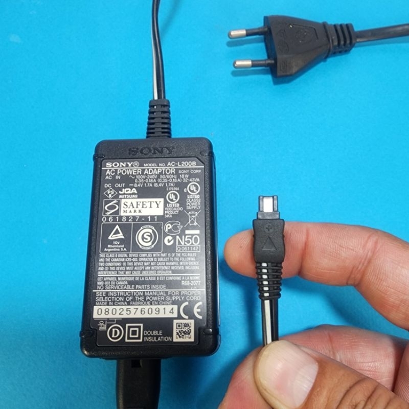 Sạc Máy Quay Sony AC-L200B 8.4V 1.7A Zin Chính Hãng Theo máy hàng đã ...