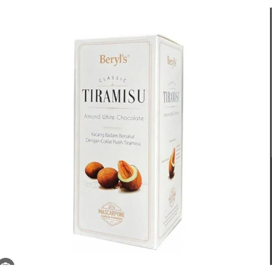 Socola Beryl's Tiramisu Almond White Chocolate 180g | Shopee Việt Nam